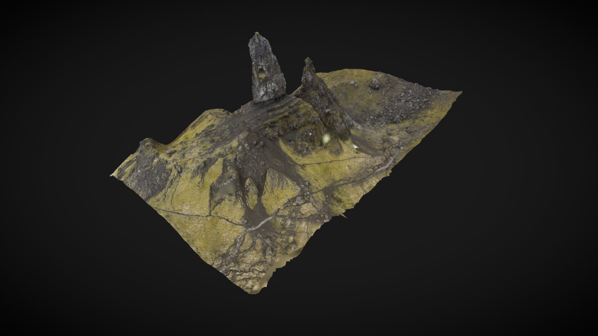Old Man of Storr - Isle of Skye, Scotland - Buy Royalty Free 3D model ...