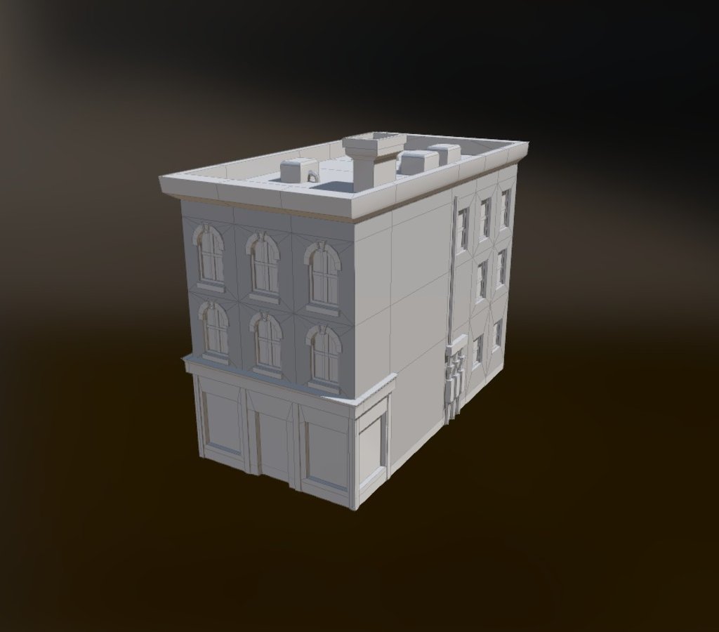 Old Buidling - 3D model by nathangcallaghan [f339932] - Sketchfab