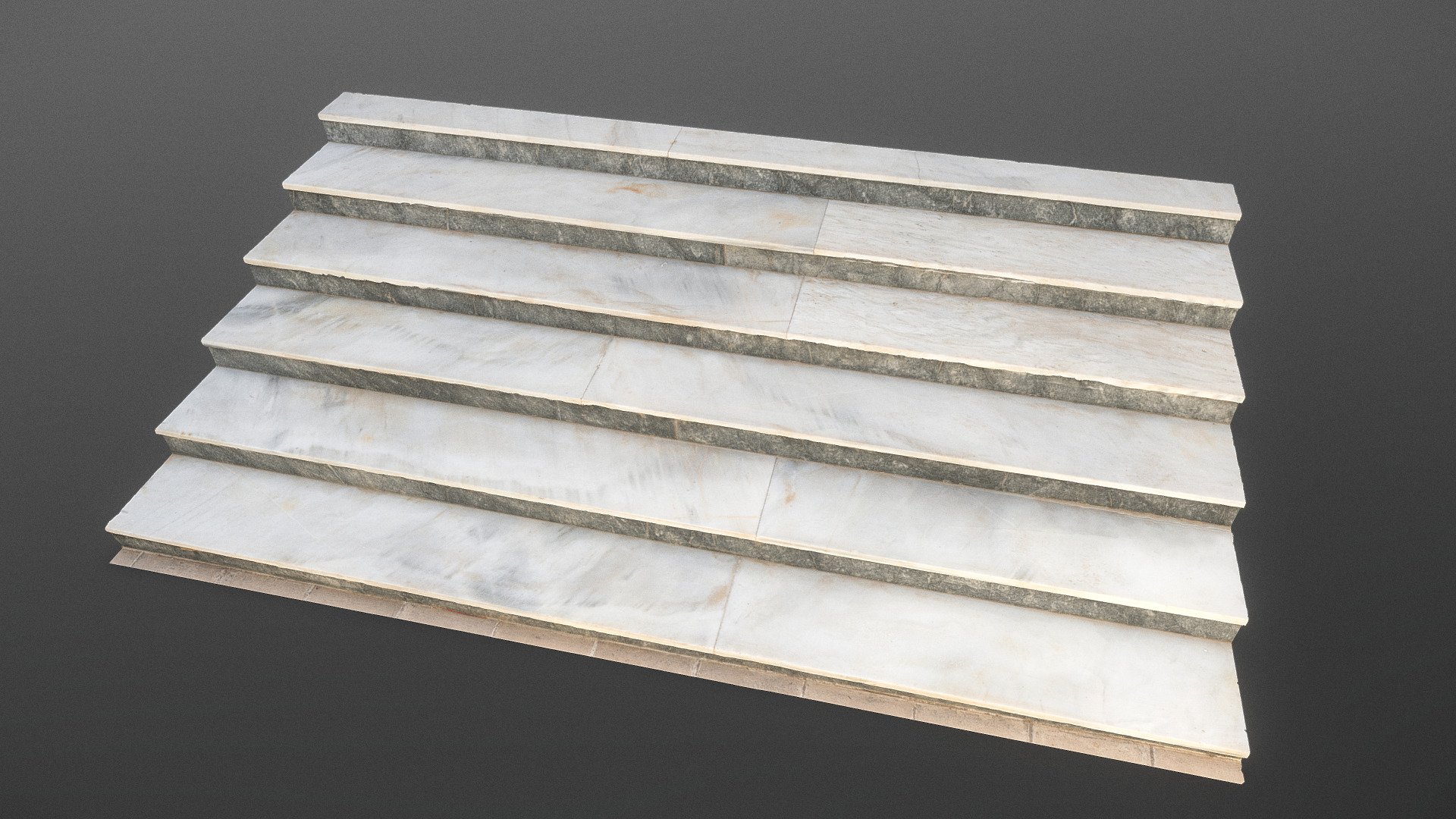 Marble stairs - 3D model by matousekfoto [f339b54] - Sketchfab