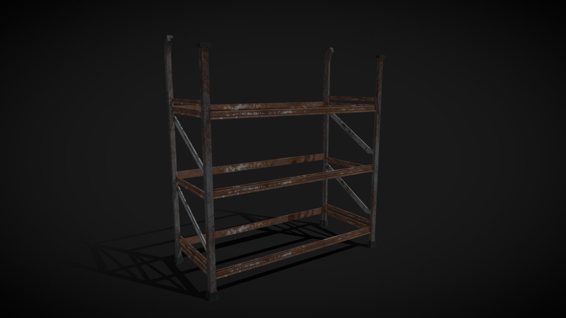 Rusty Tire rack - Download Free 3D model by Cabopitus (@alaincasanovas ...