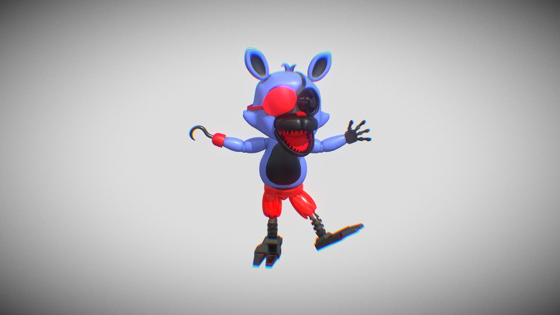 Adventure_Foxy_FNAF_WORLD (1) - 3D model by SpringBonnie2003 [f33b02d ...