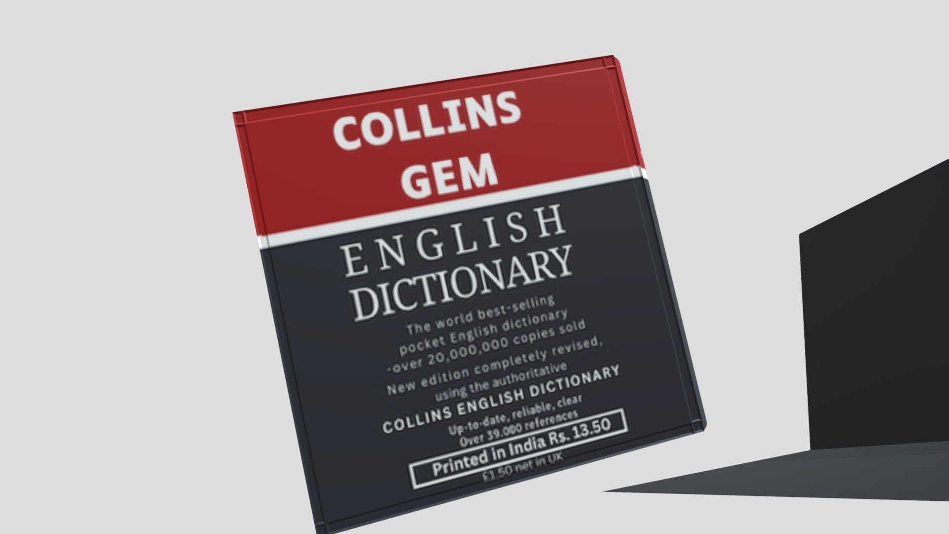 Pocket Dictionary - 3D model by shubham95222 [f33c4c0] - Sketchfab