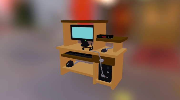 Computer - 3D model by ninja7442 [f33c5c7] - Sketchfab