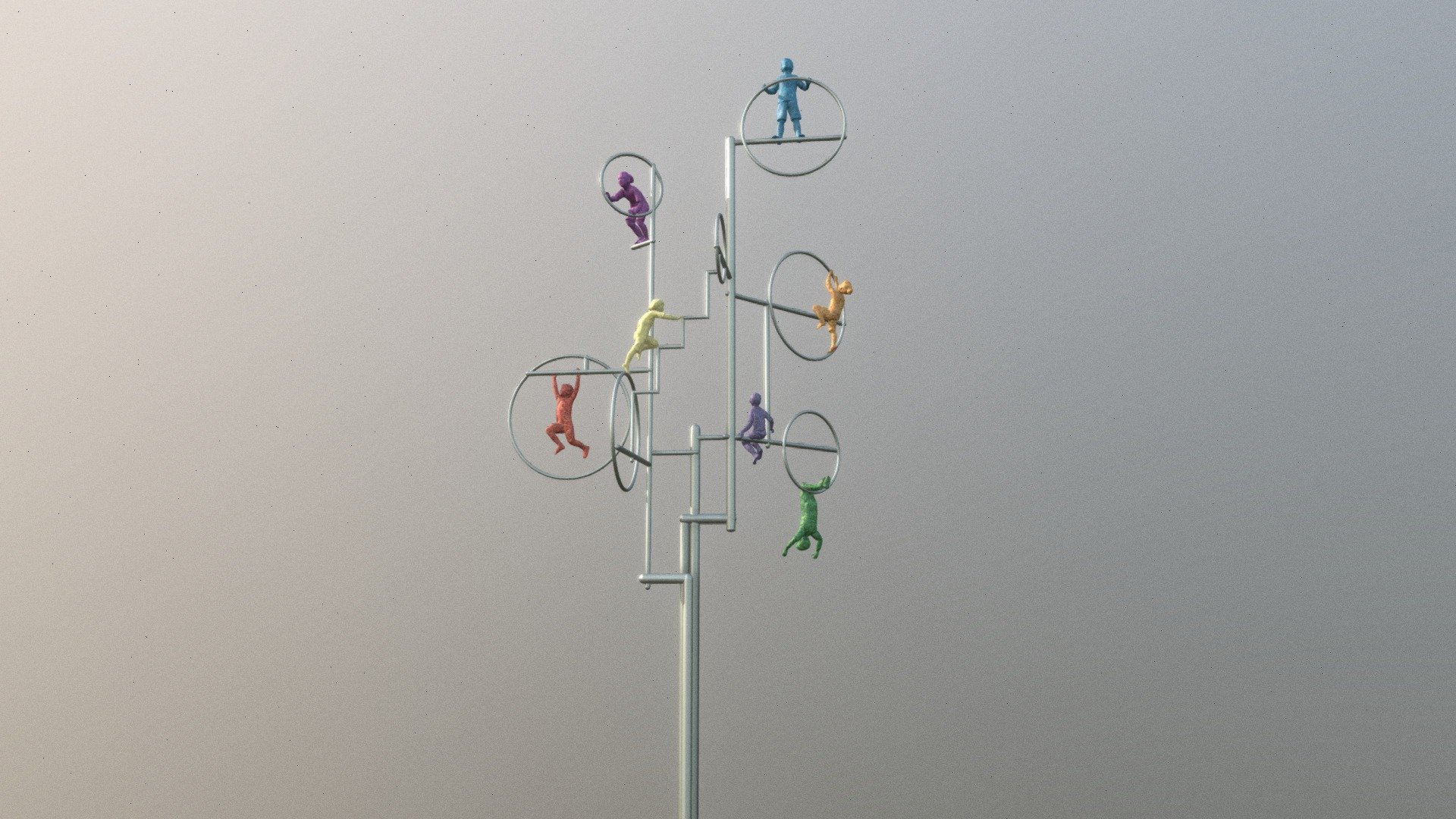 Climbing the Learning Tree - 3D model by bourgoynestudio [f33d651 ...