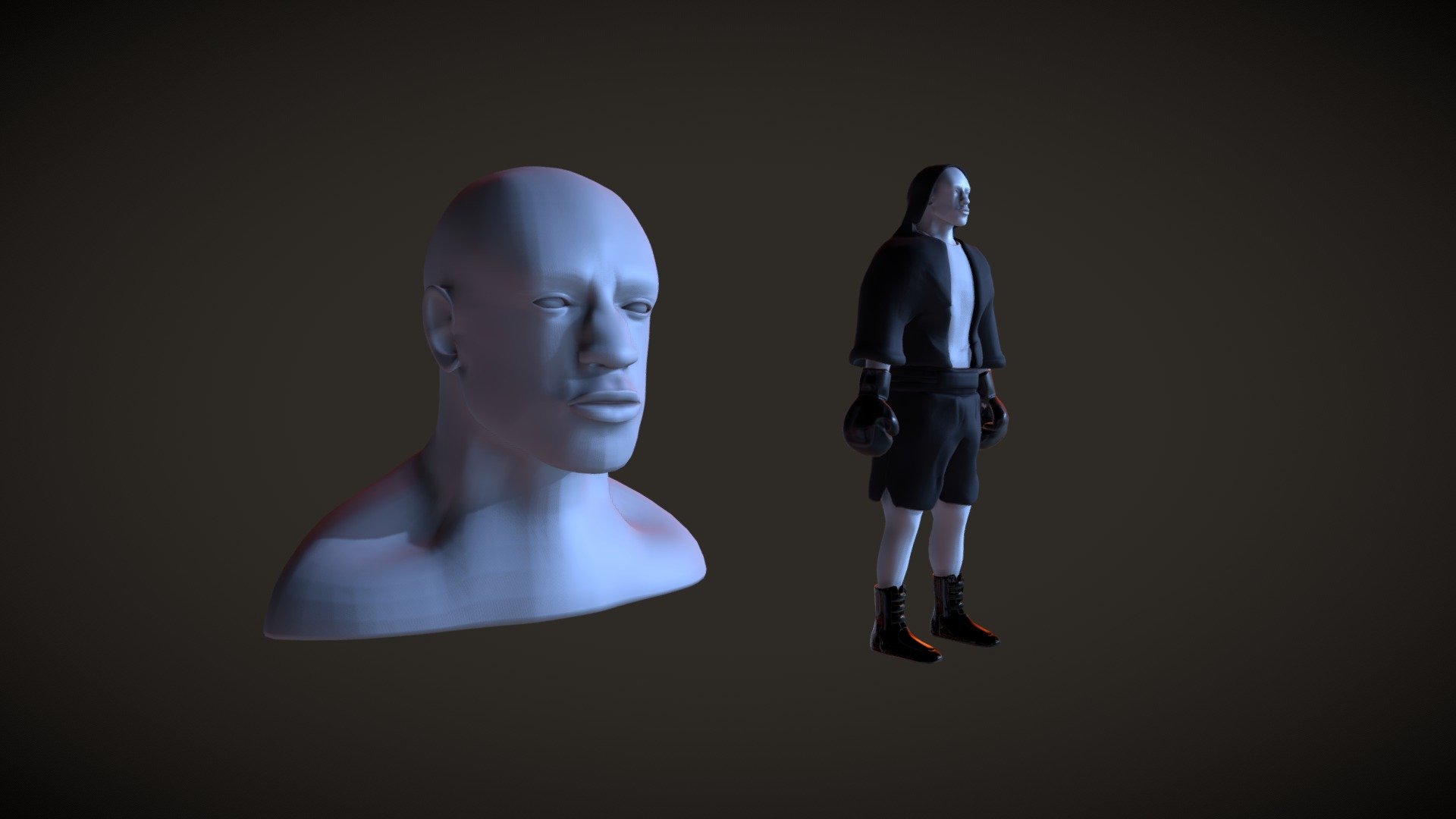 Floyd "Money" Mayweather - 3D Model - 3D model by Mil20 [f33e054 ...