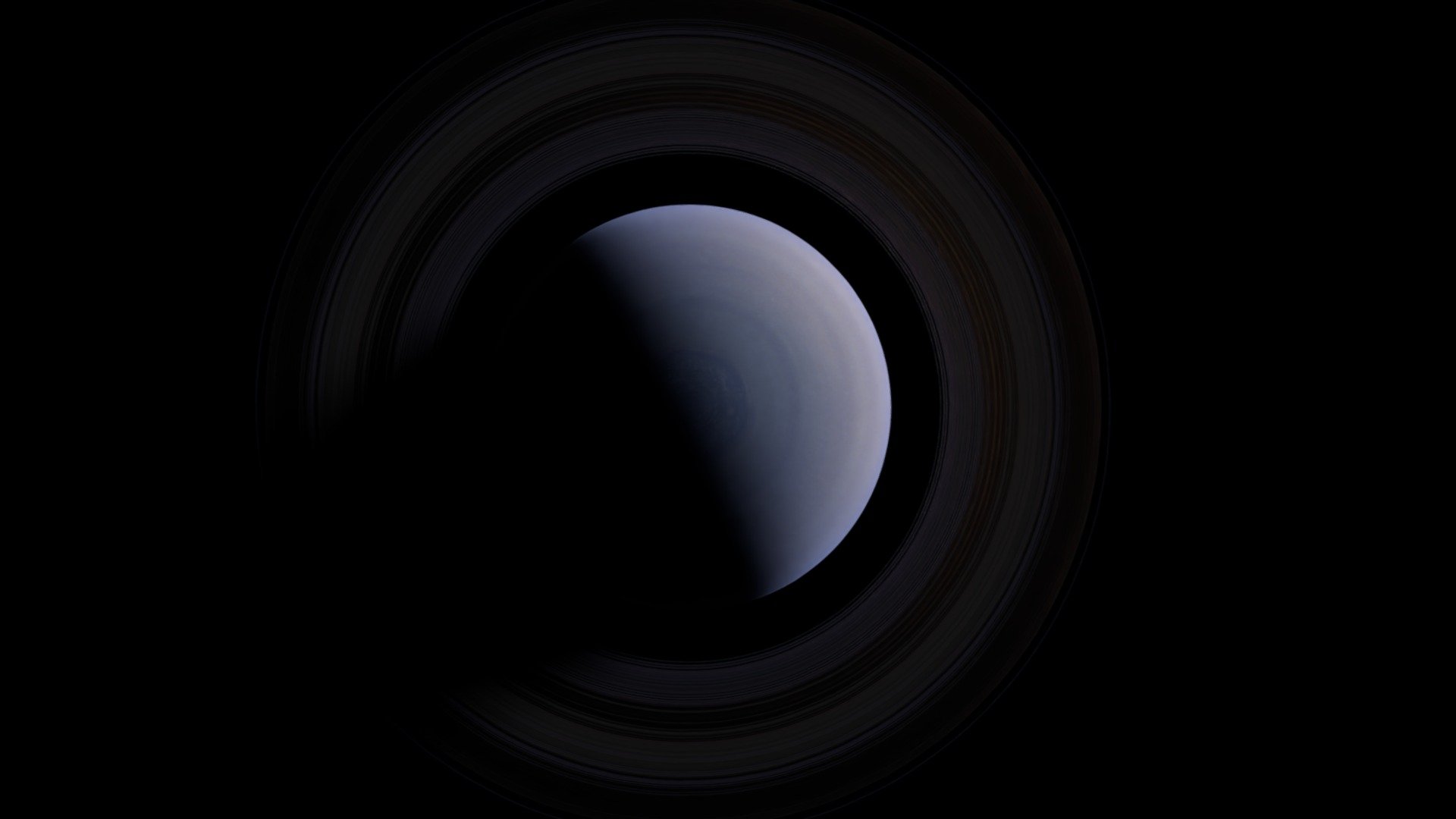 Saturn planet with rings skybox HDRI - Buy Royalty Free 3D model by ...
