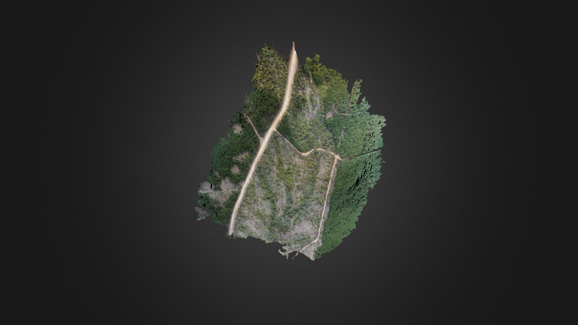 Blue Range Road-v1 Pix4D - Simplified Mesh - 3D model by APPF ANU ...