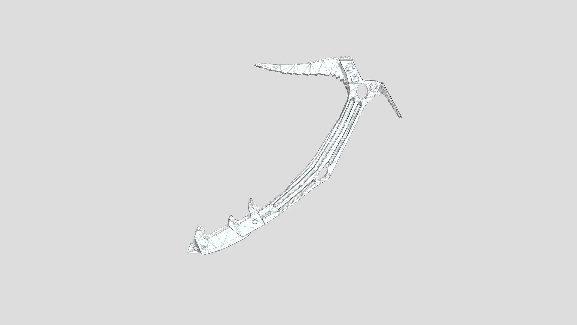 Toby Jarman Climbing Axe3D - Download Free 3D model by T.Jarman ...