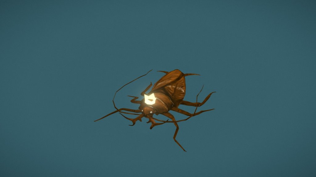 Cockroach King (Original) - 3D model by Kovonic [f343e33] - Sketchfab