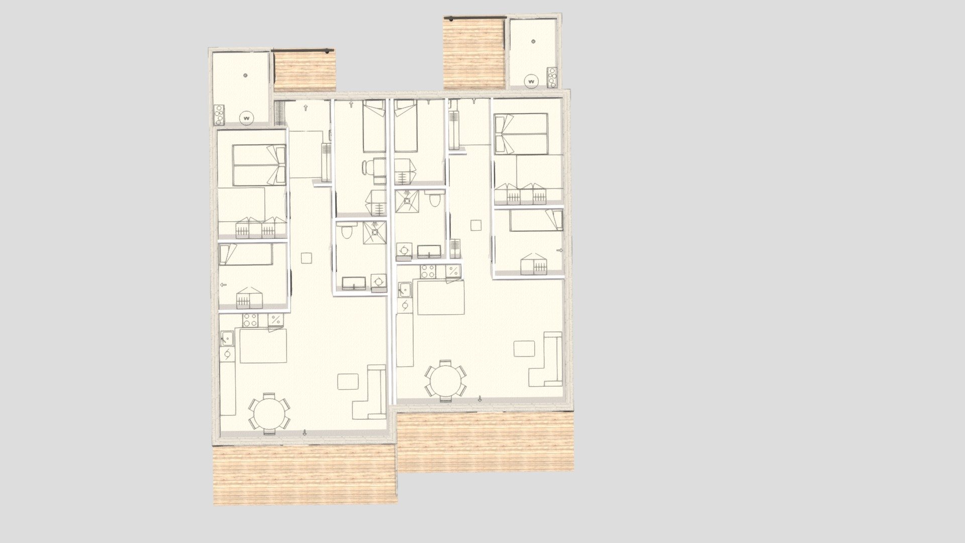 1ET 2MB Fagervollen modern shifted 14.12.23 - Download Free 3D model by ...