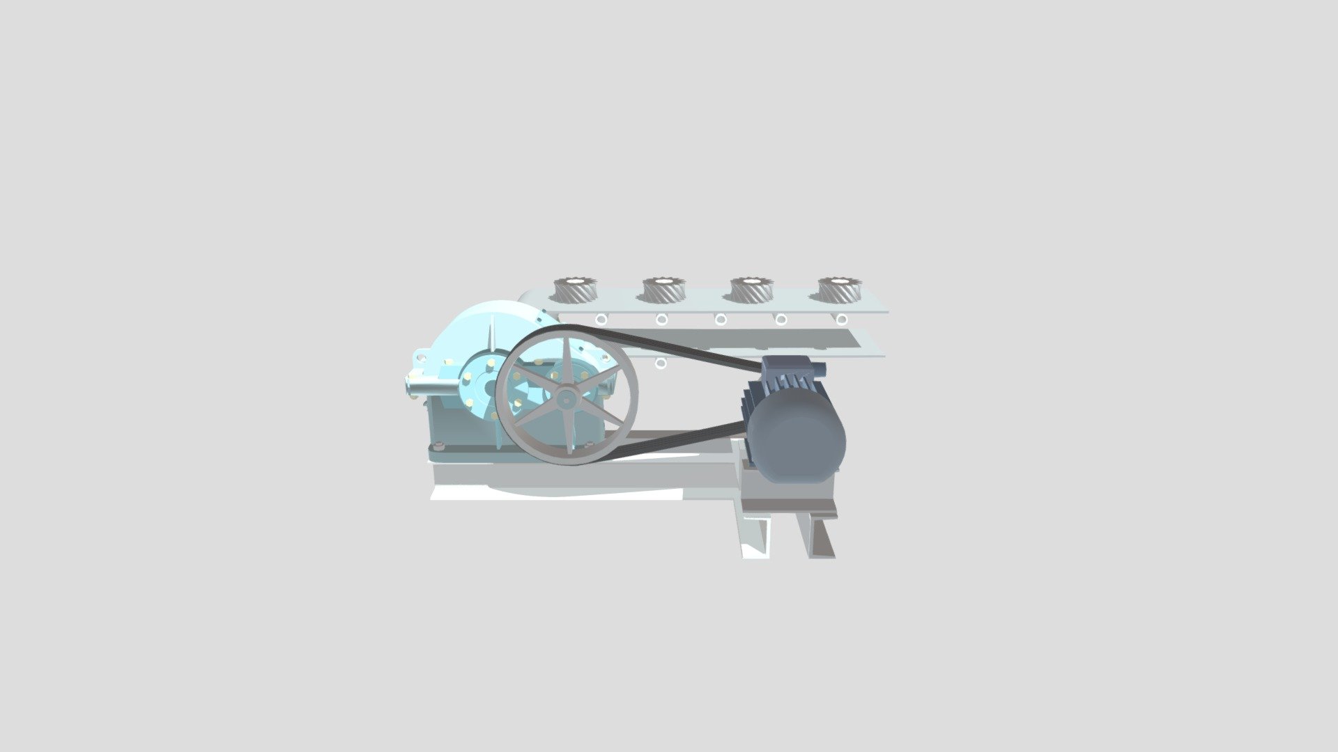 Reducer Goriz_Belt Drive - 3D model by avoina-graphics [f34473b ...