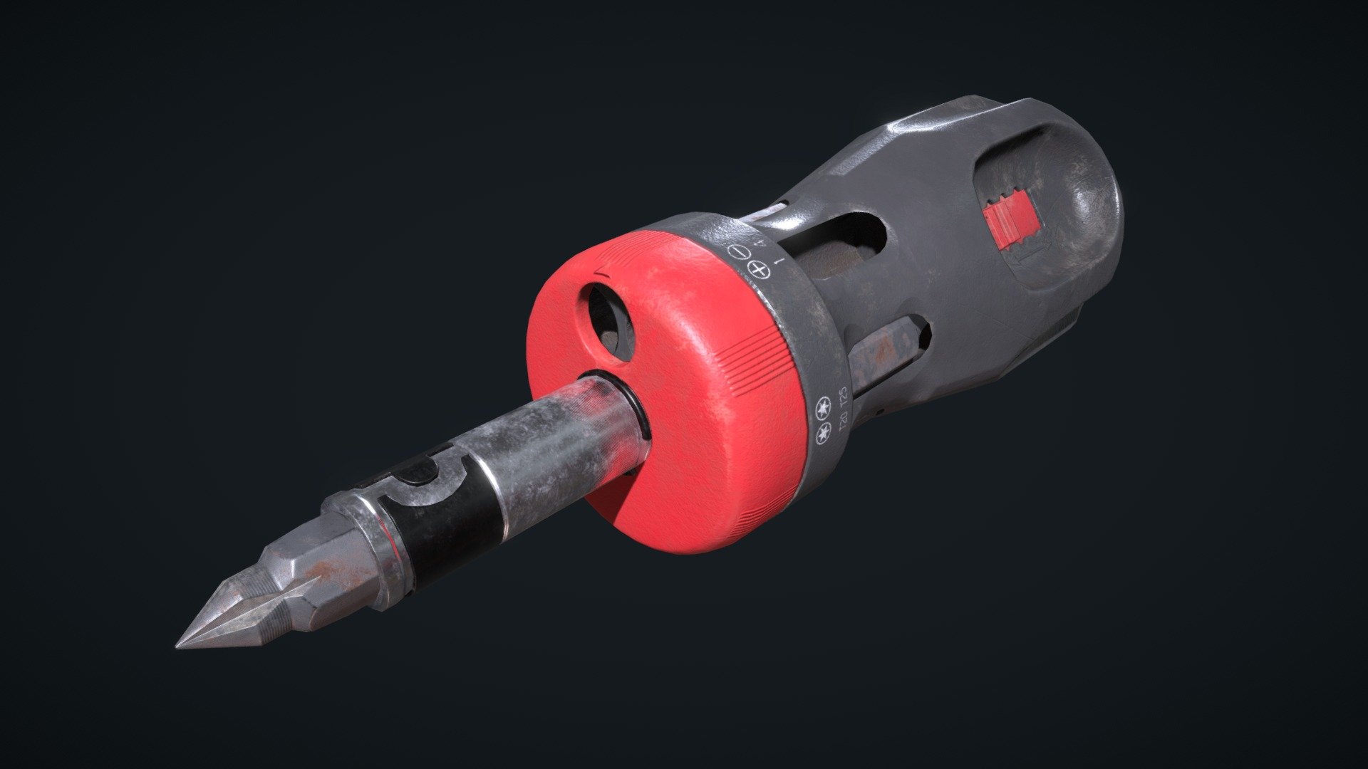 Game Asset - Screwdriver - 3D model by Ruu (@RKatkevic) [f3447c2 ...