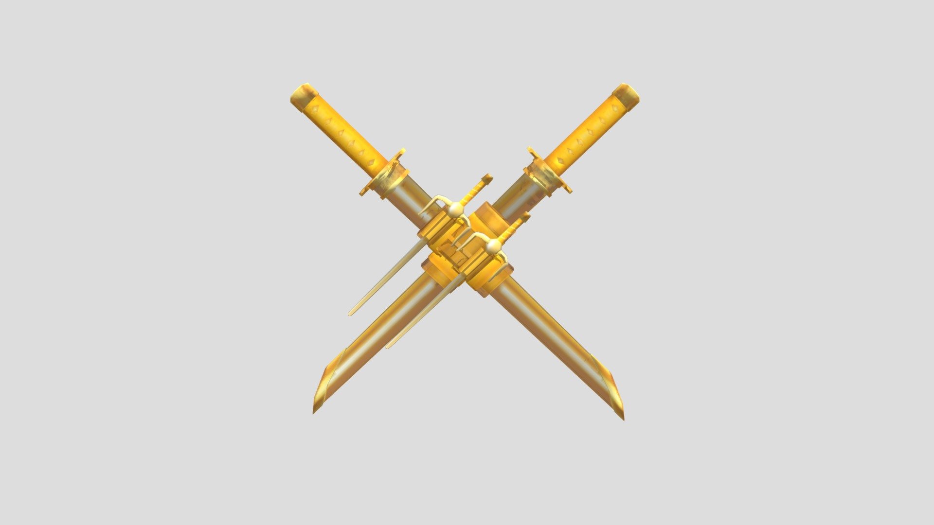 Roblox Golden Swordpack - 3D model by king master (@tylercoolguybest14 ...