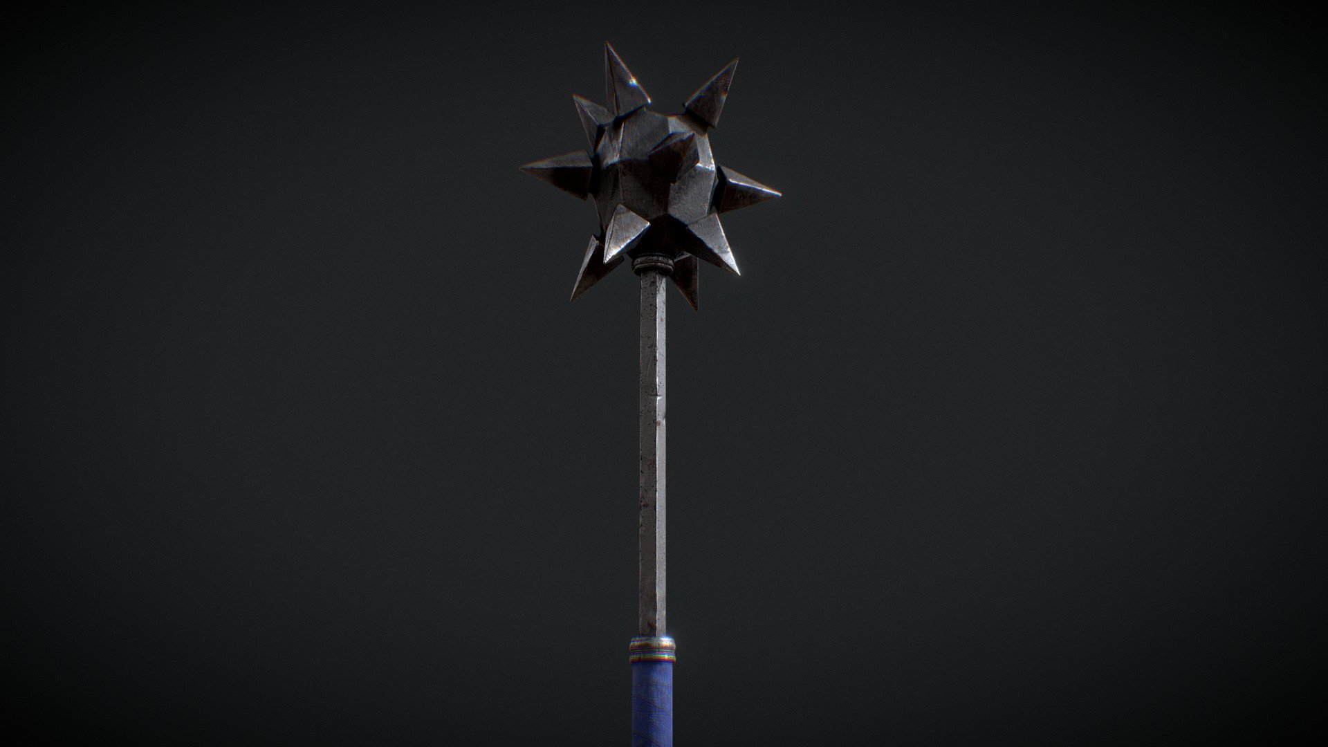 Medieval Weapon Morning Star -PBR- Game Ready - Buy Royalty Free 3D model by RavenLoh [f3460db ...