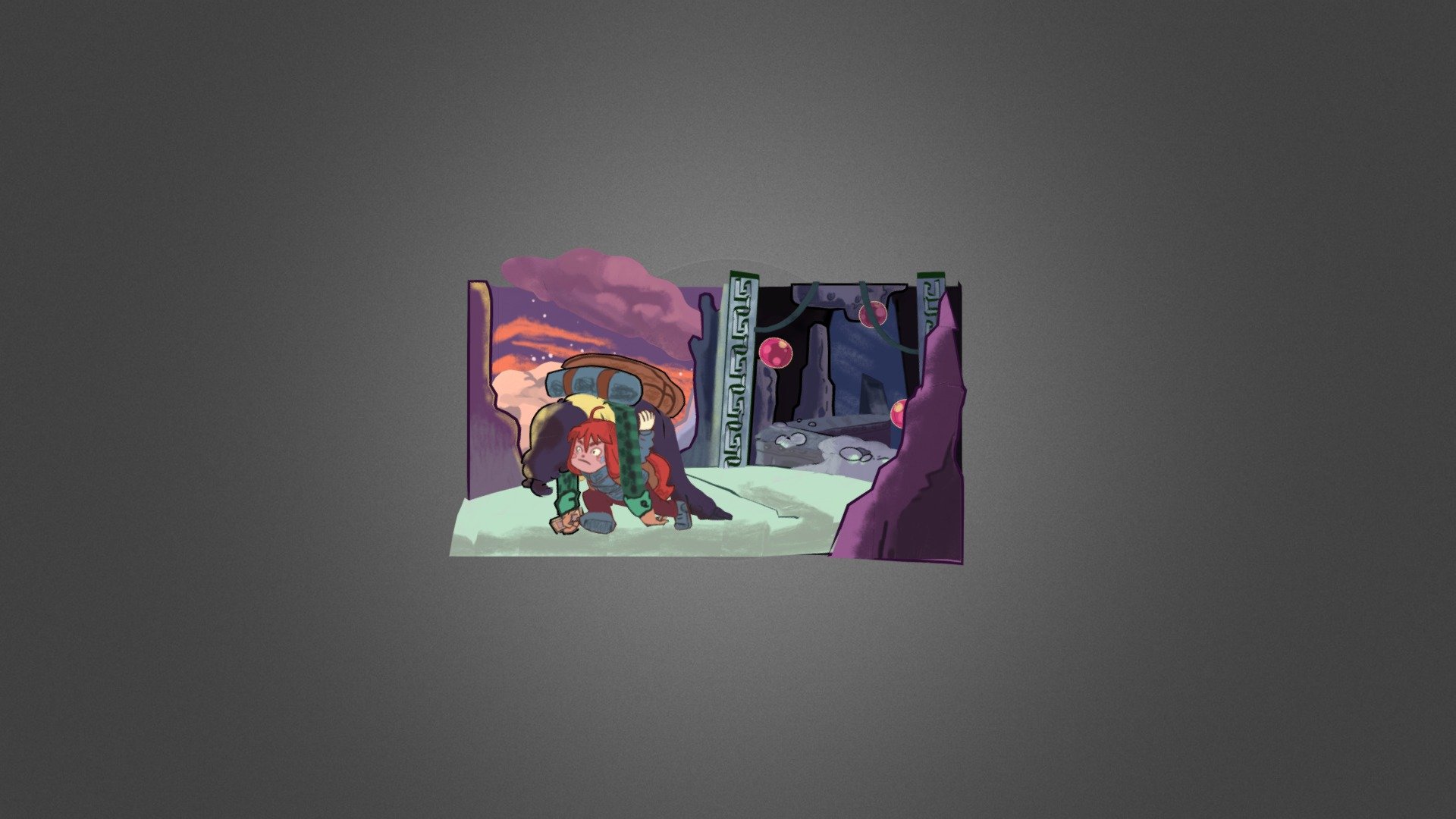 Celeste 3D Background - 3D model by Kite Randel (@KiteRandel) [f34622f] - Sketchfab
