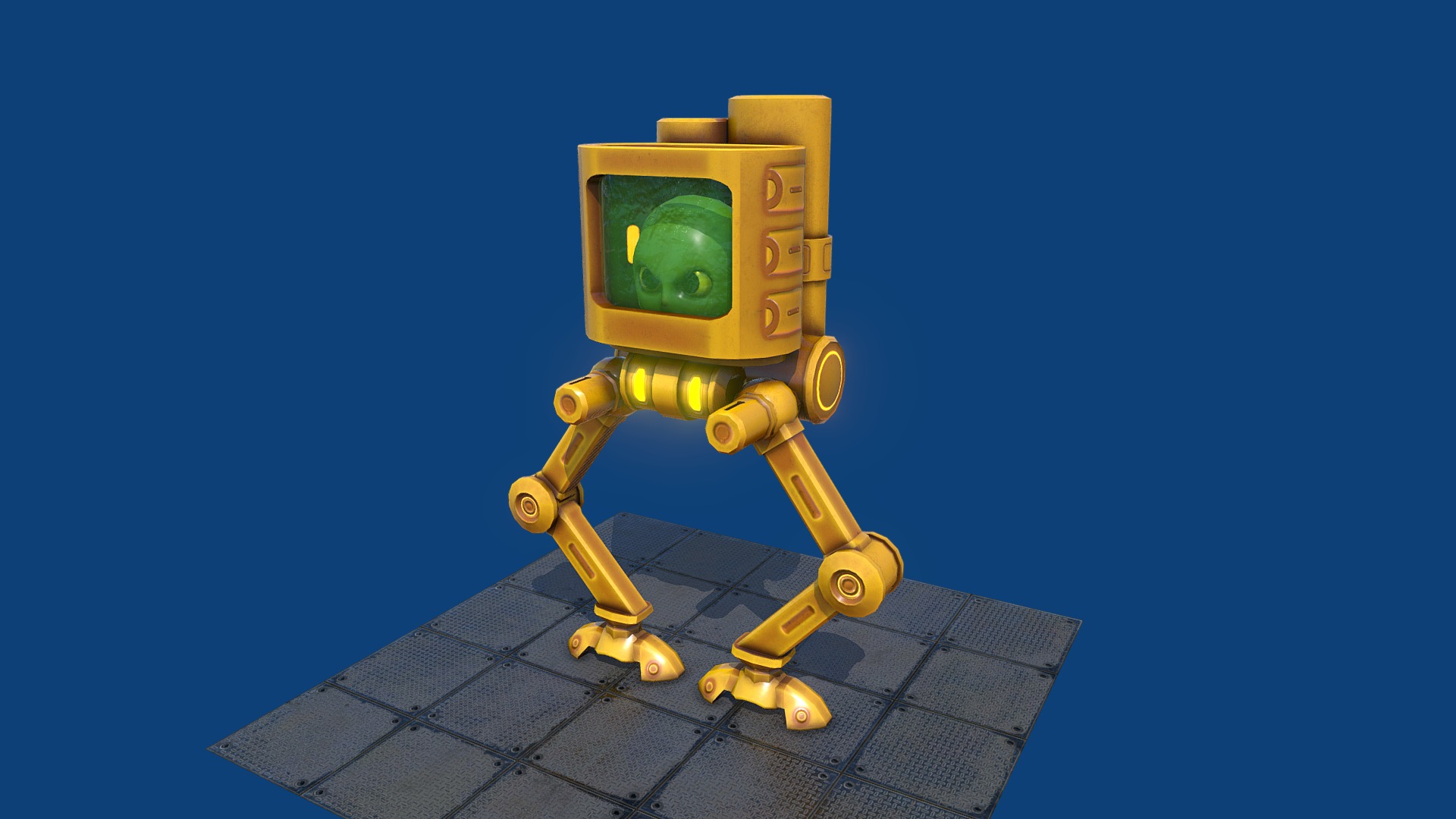 Mecha Alien Robot 45 - Buy Royalty Free 3D model by Chirag ...
