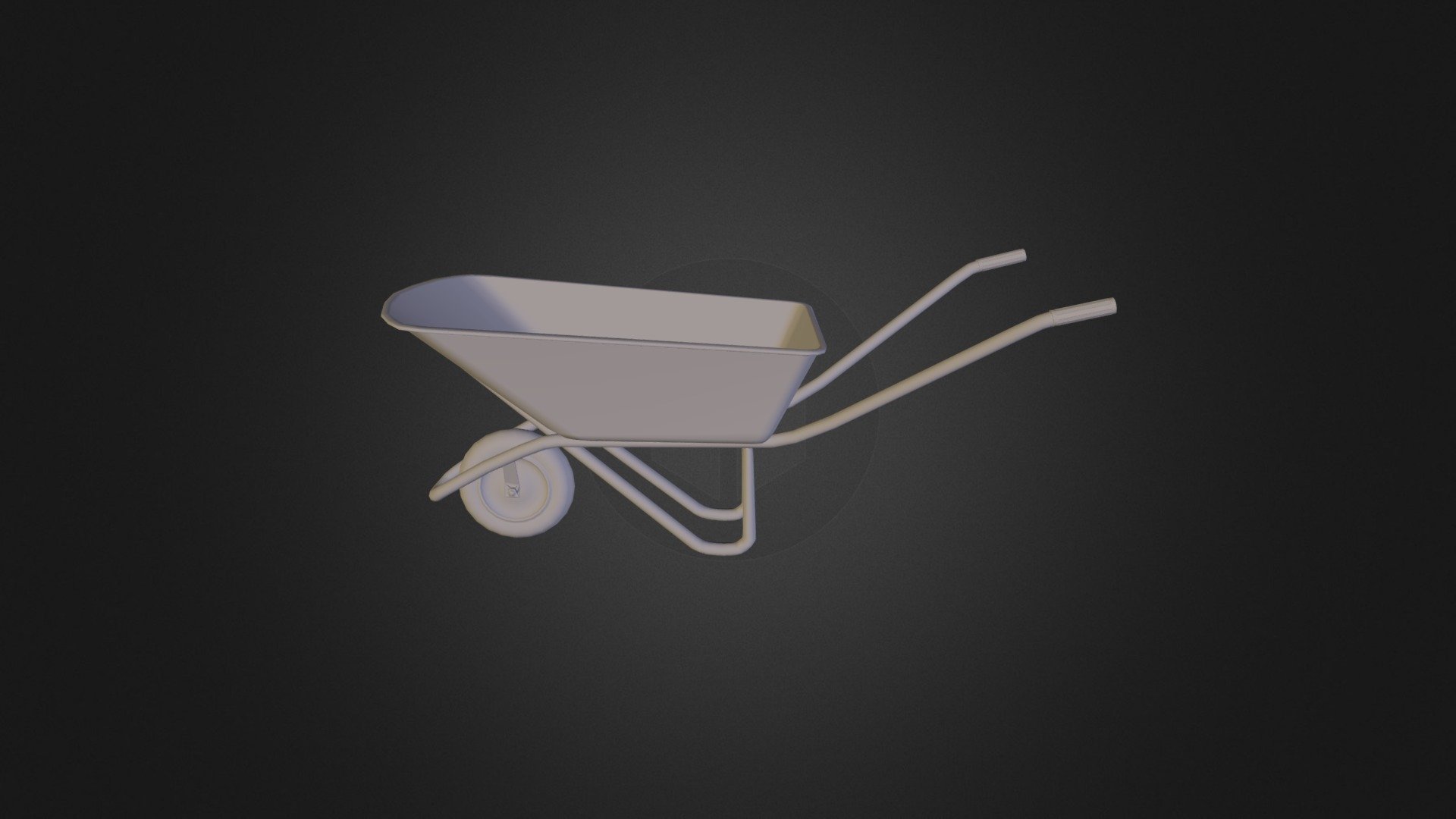 Wheelbarrel - 3D model by Diana (@dianadiacon) [f348fd2] - Sketchfab