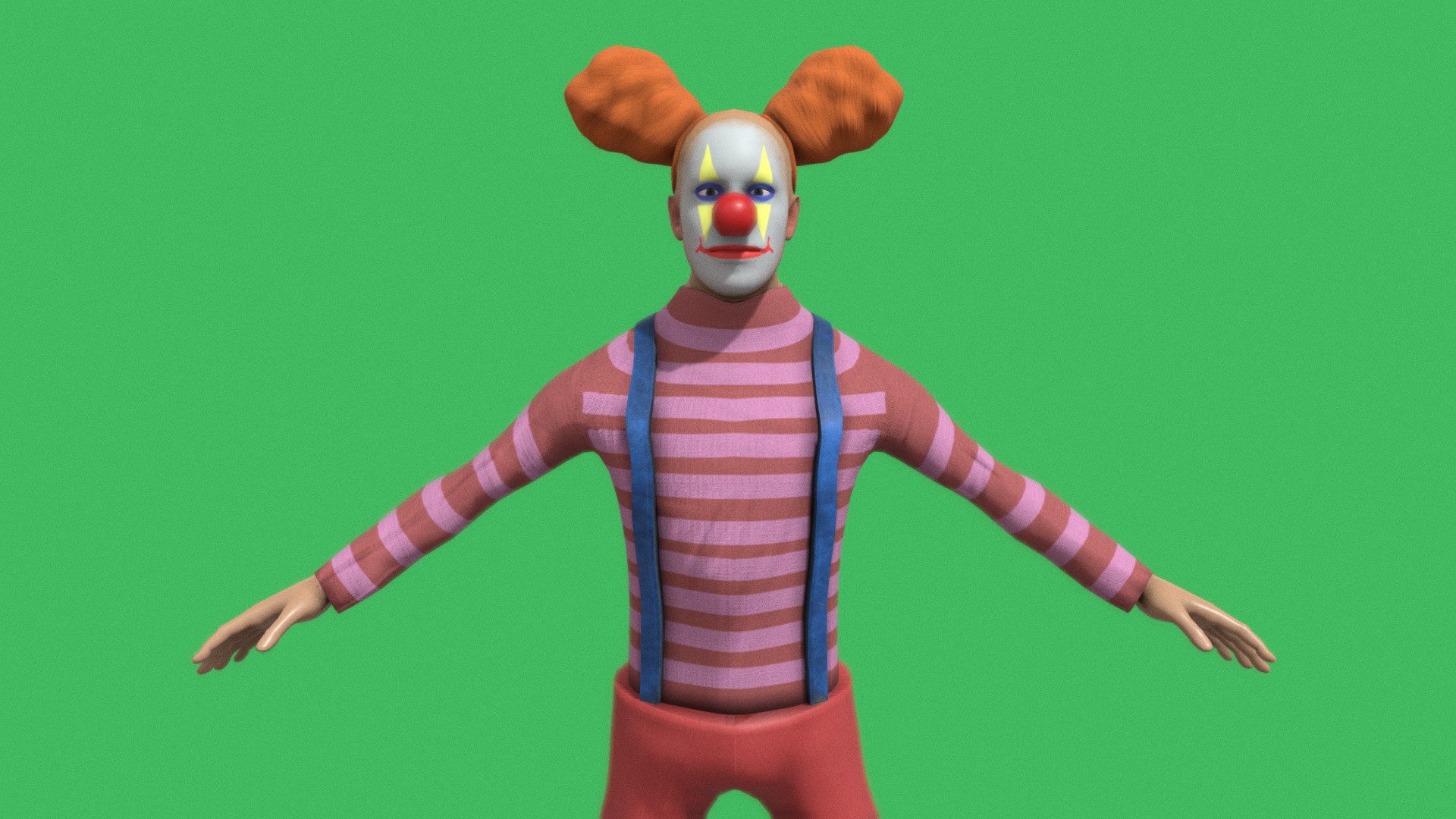 Clown (ss13/14) - Download Free 3D model by MR_Fisher [f349198] - Sketchfab