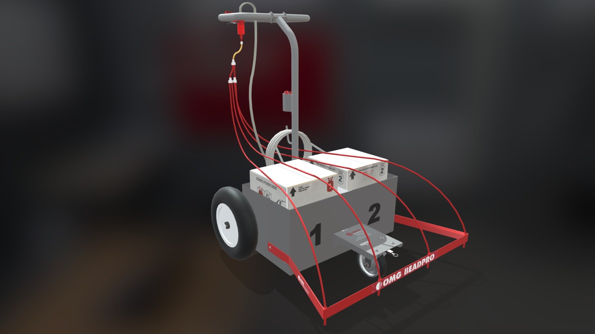 Bead Pro Cart - Download Free 3D model by jeffdehaes [f3491ca] - Sketchfab