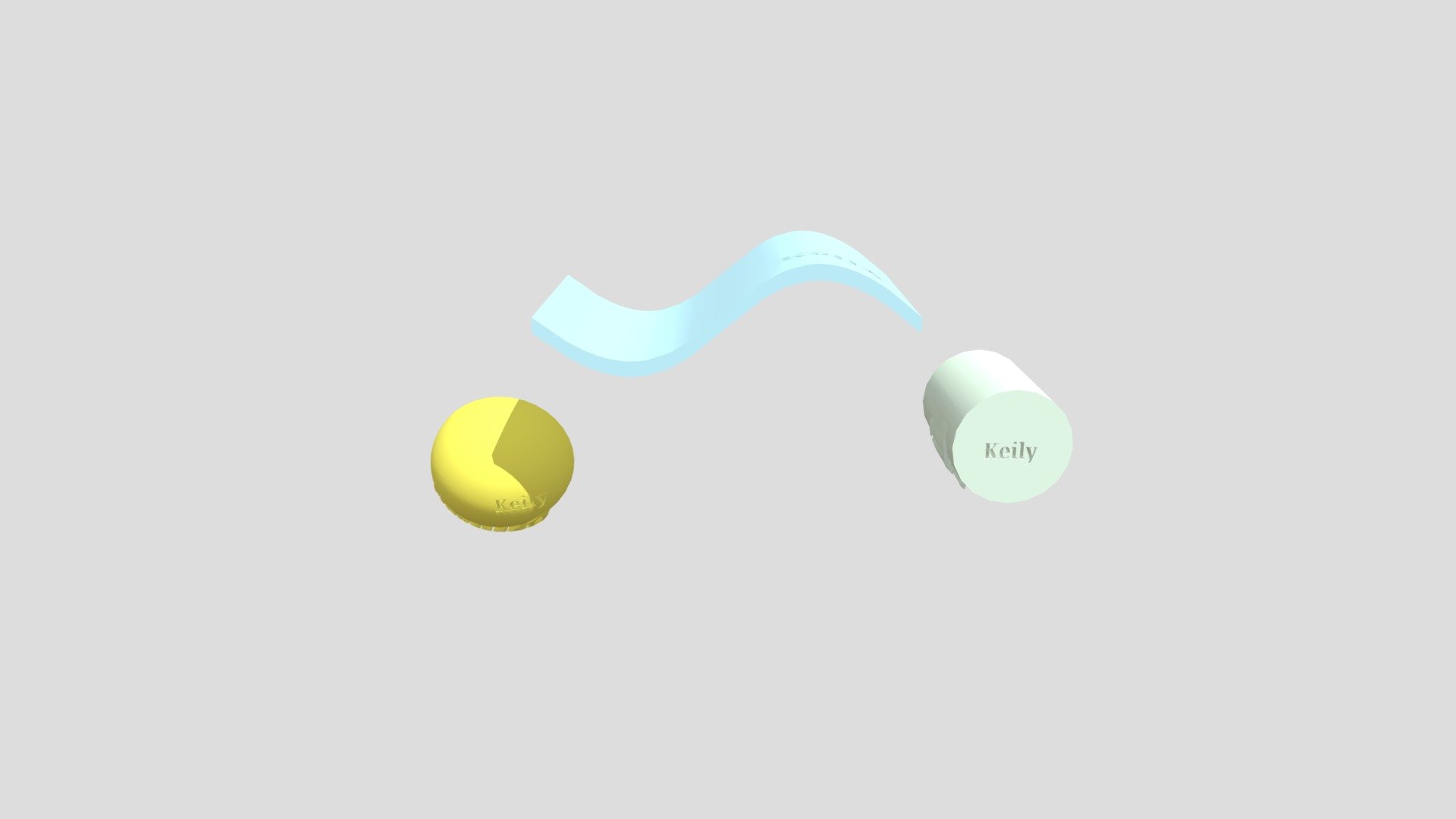 Letra Curvada - 3D model by Proyectos de Tinkercard (@keilymmg ...