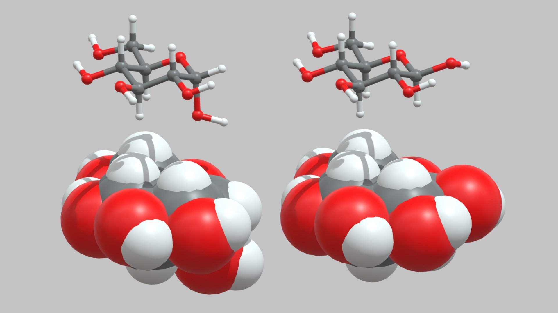 Glucose / glukóza - 3D model by vacmar [f34c003] - Sketchfab
