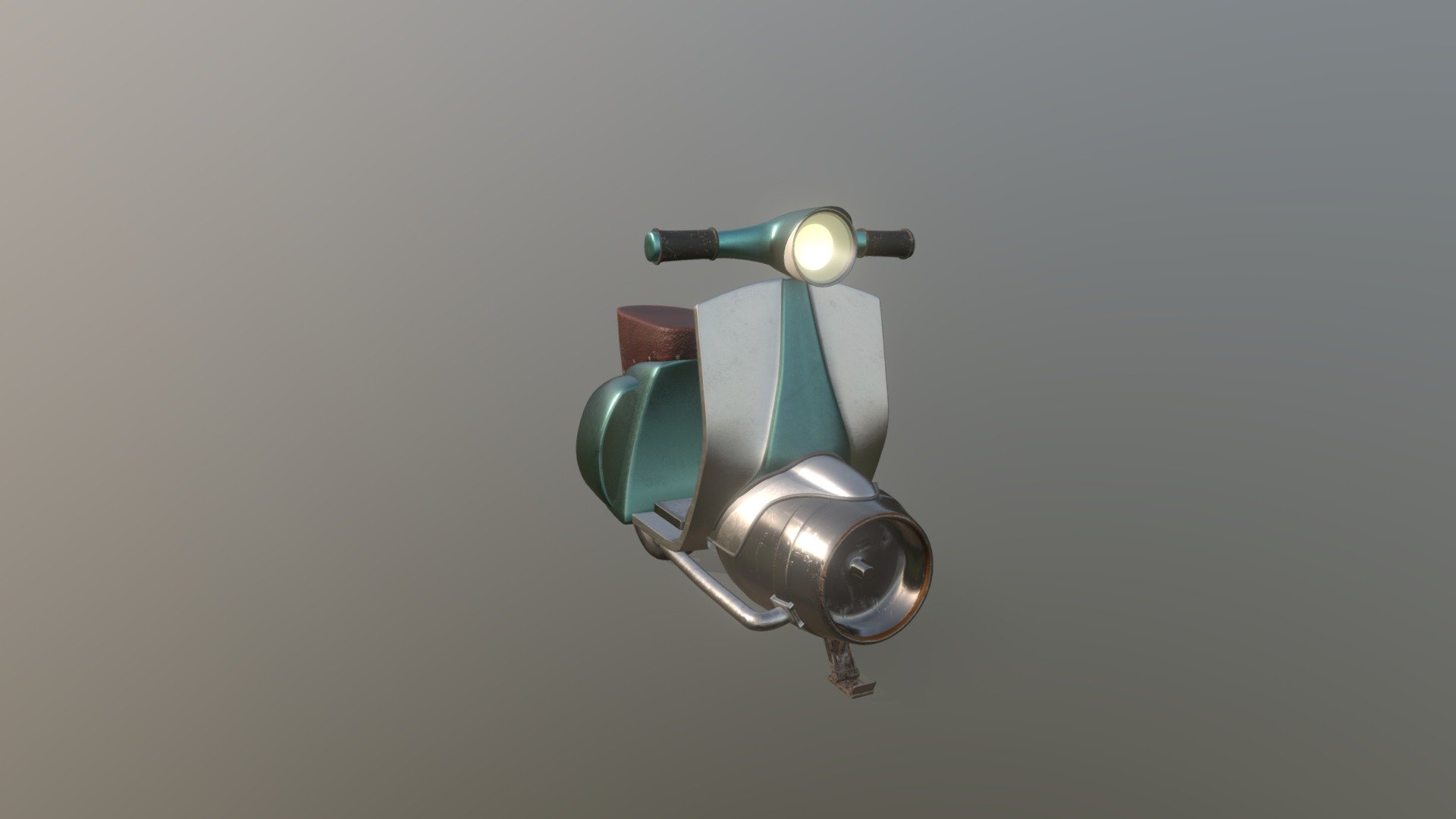 Turbo Scooter - Download Free 3D model by atulchavan [f34c576] - Sketchfab