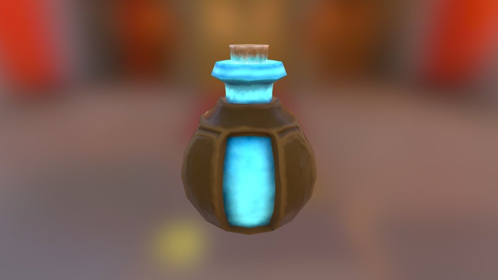 Magic Flask - 3D model by asbjrngrm [f34c5e9] - Sketchfab