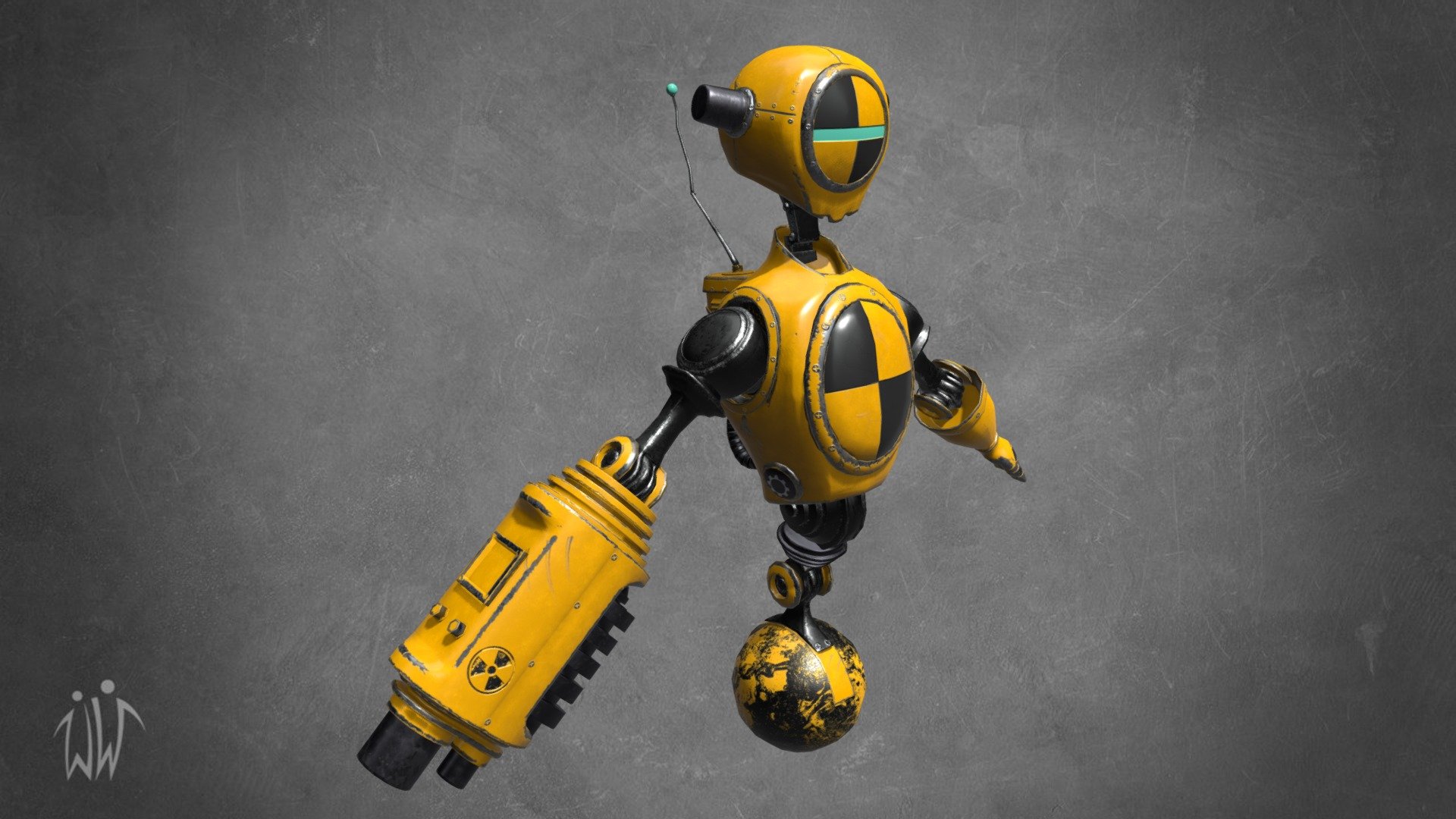 Robot Test Dummy - Buy Royalty Free 3D model by x-zay (@x-zay) [f34cd43 ...