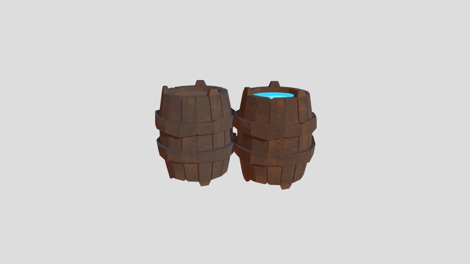 barrel game - 3D model by yente [f34d45e] - Sketchfab