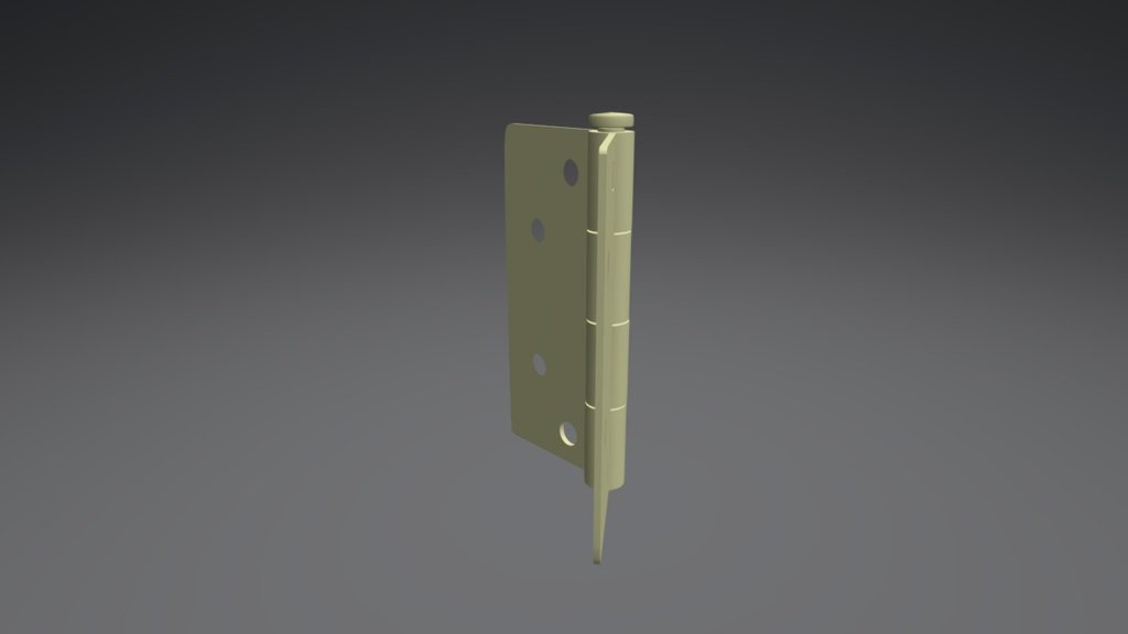 Door Hinge - 3D model by davemart30 [f34d637] - Sketchfab