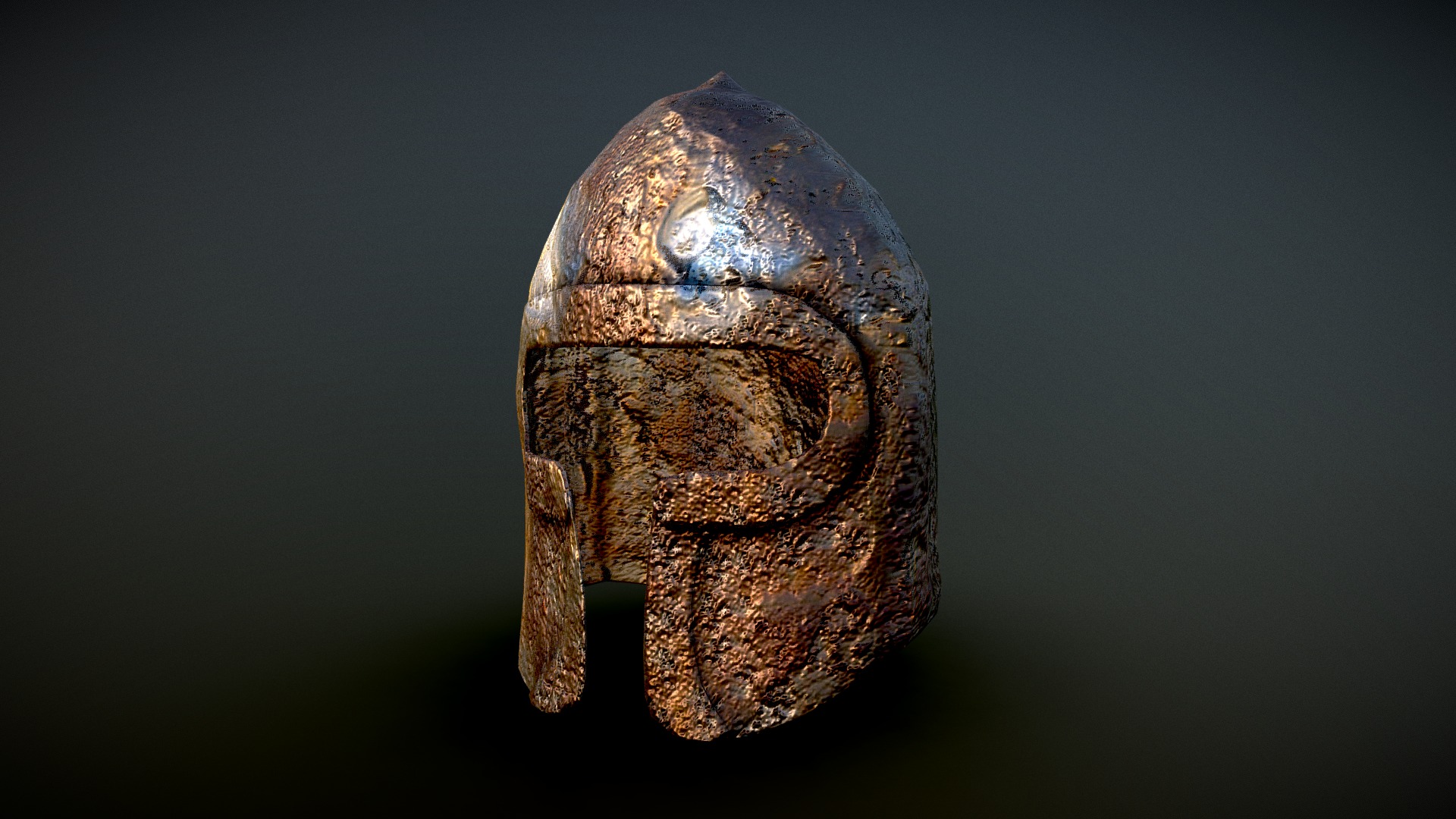 3d Metal Helmet - Download Free 3D model by Yanez Designs (@Yanez ...