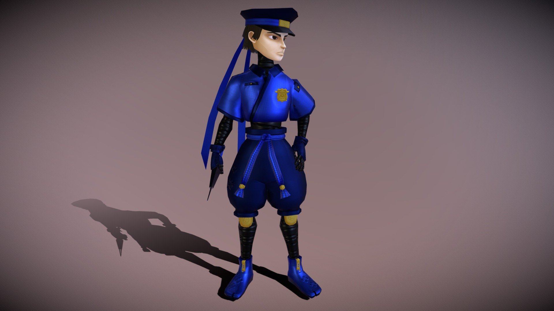 Ninja cop - Download Free 3D model by Swizz (@Swizzle.Lolly) [f34eedd ...