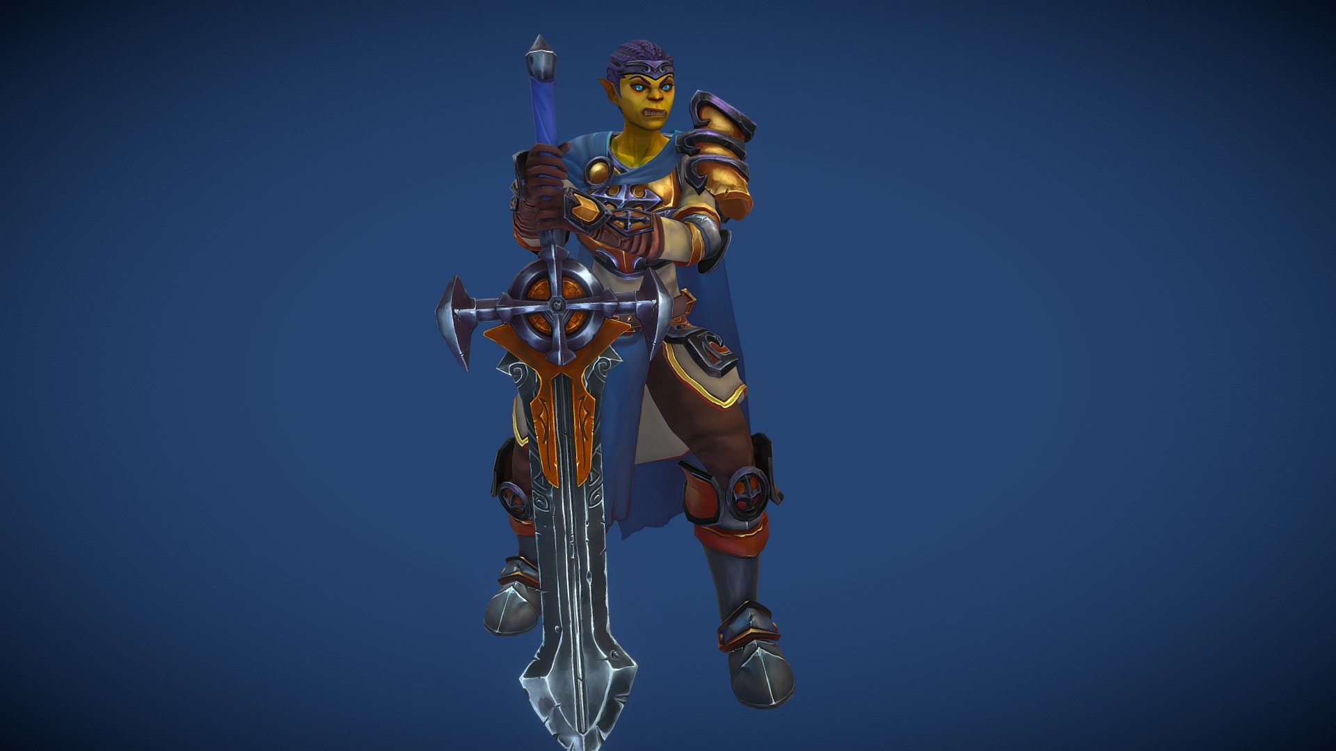 Stylized Orc Female Crusader(Outfit) - 3D model by N-hance Studio ...