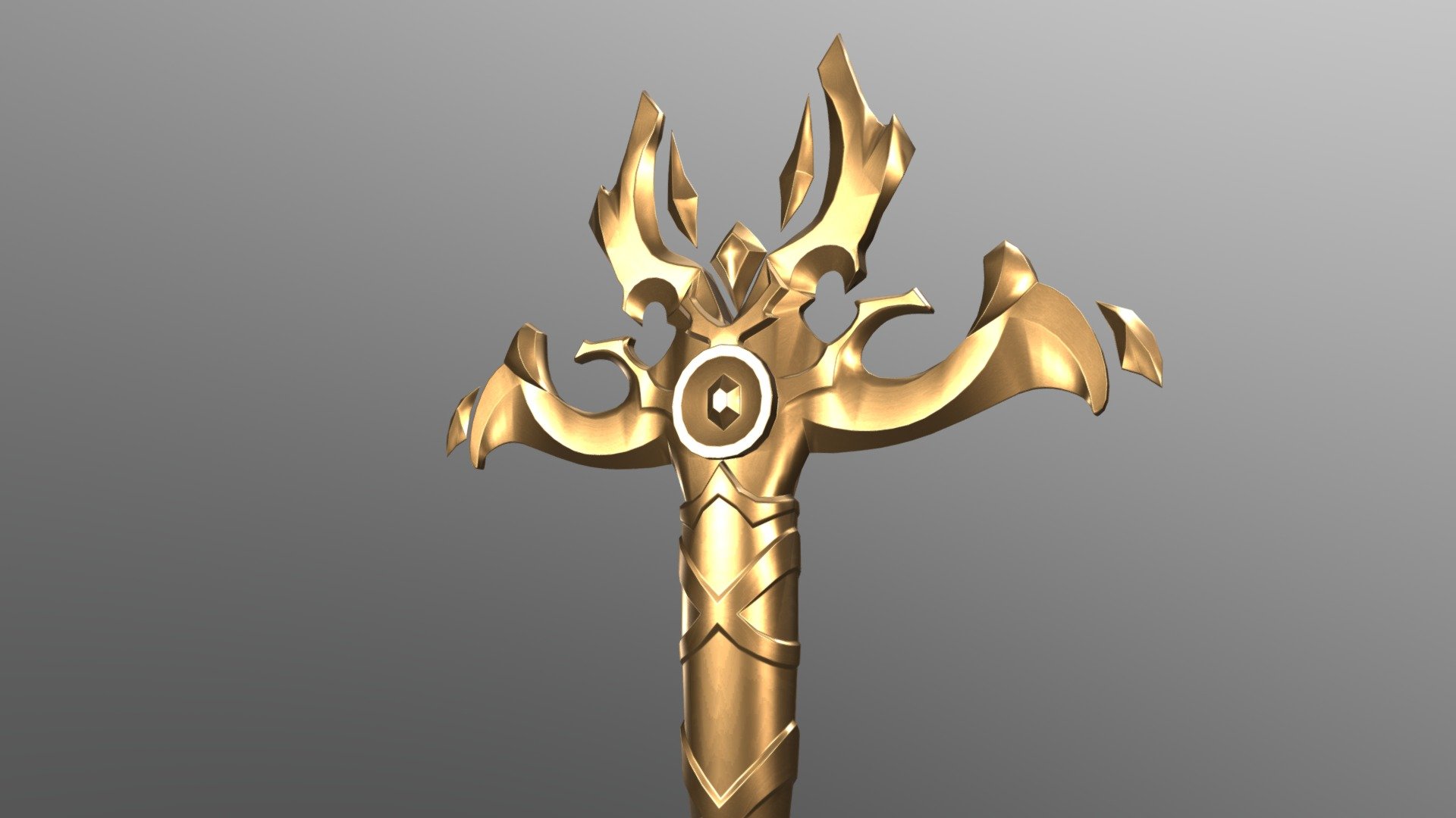 Magic Energy Sword (High-Res Bake) - 3D model by Shellcat11 [f34f8a6 ...