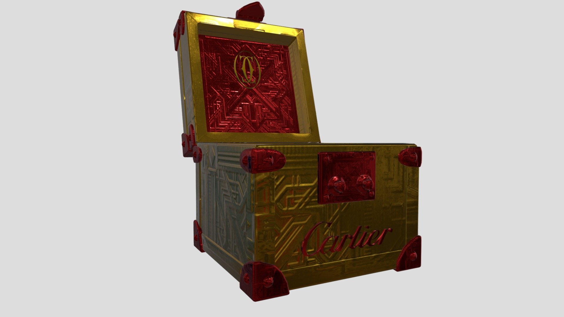 Cartier Caja - Download Free 3D model by distipulo [f34ff55] - Sketchfab