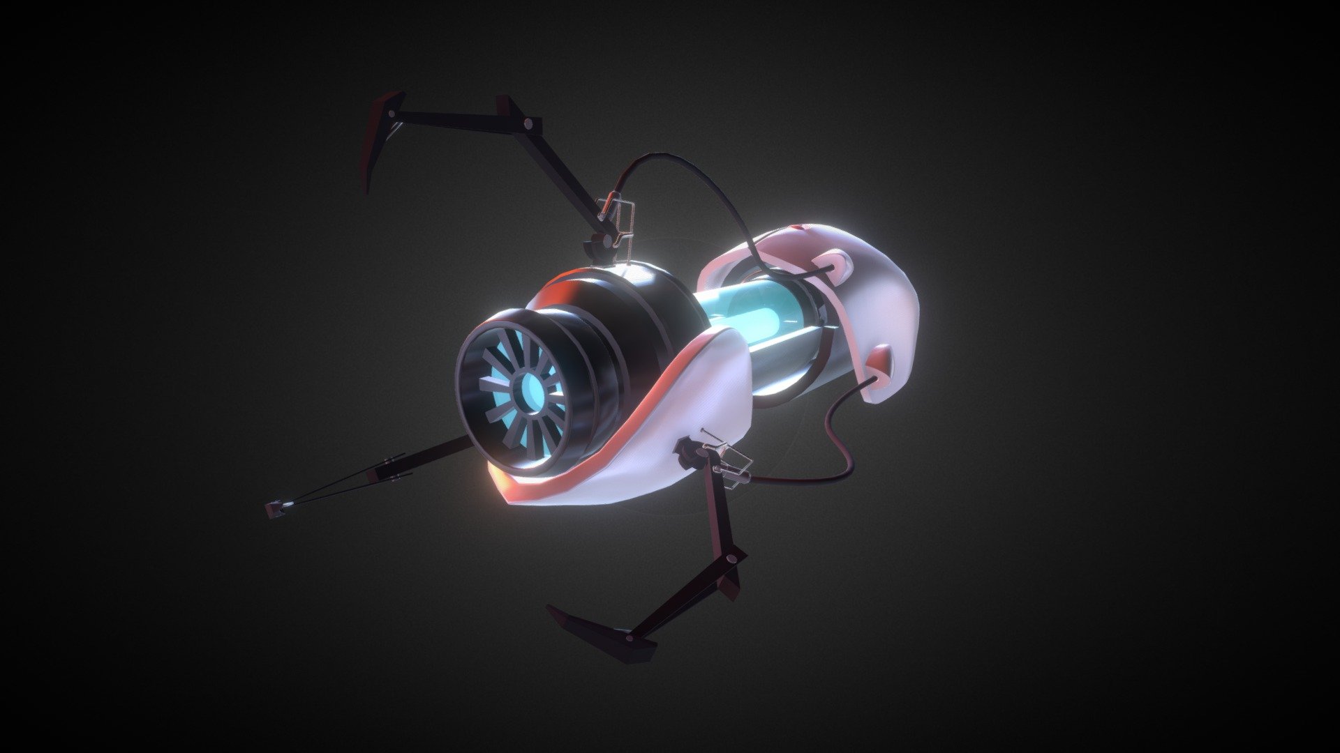 Portal Gun-Detail_drauft1 - 3D model by adw_N1k [f351075] - Sketchfab