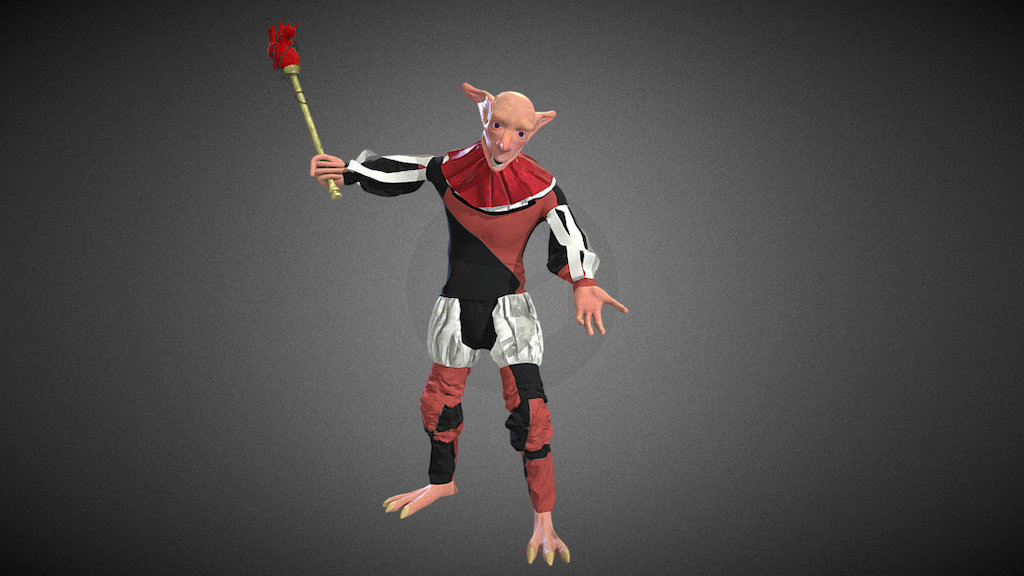 Imp Jester - 3D model by DilutedEgo [f3515bc] - Sketchfab