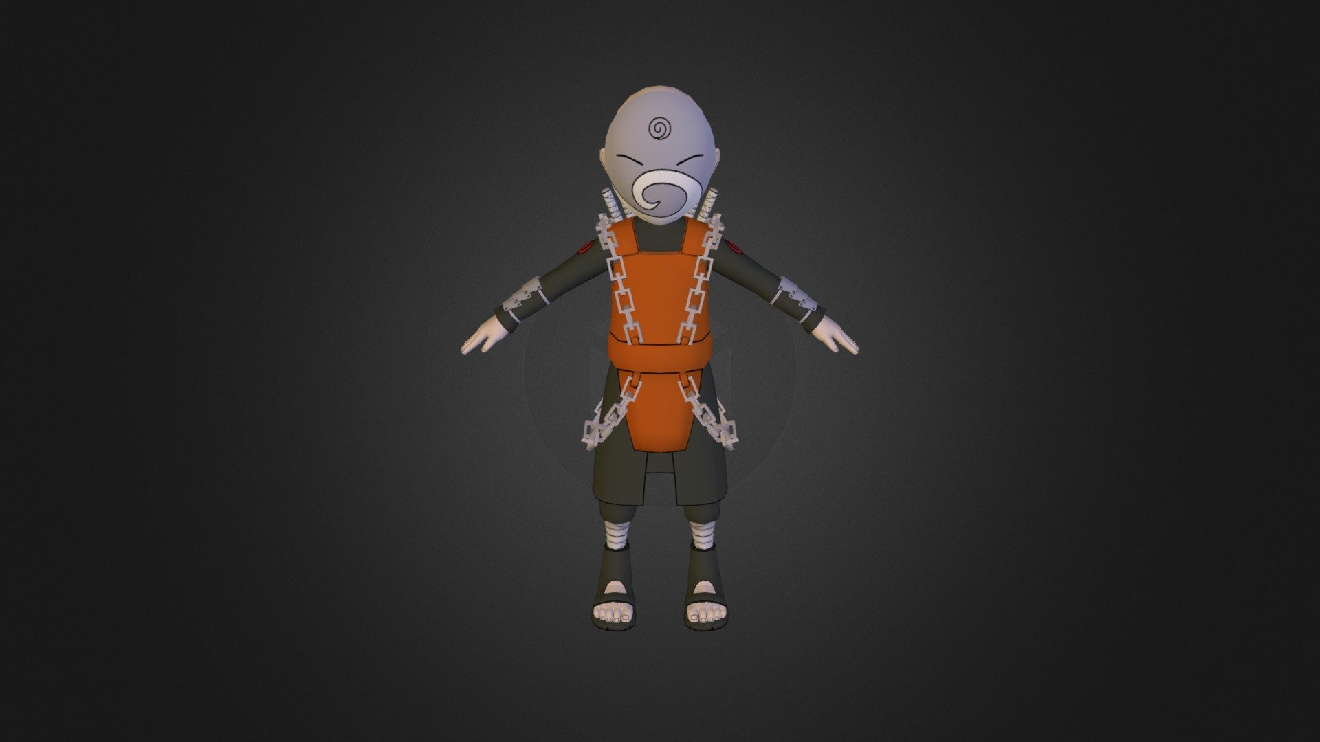Uzushio Anbu Level 2 - 3D model by troyelite [f351bfe] - Sketchfab