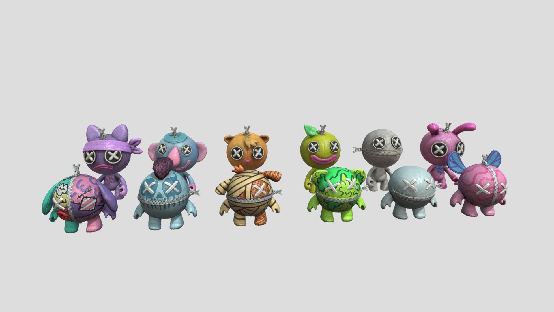 Poppy Playtime Chapter 5 | Wrongside Outimals - Download Free 3D model ...