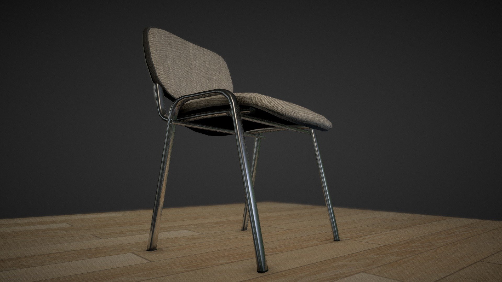Office chair (LOW-POLY) - Download Free 3D model by kreems [f353bbc ...