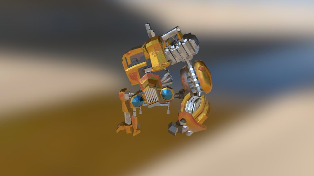 Mech - 3D model by AGrant89 [f354033] - Sketchfab