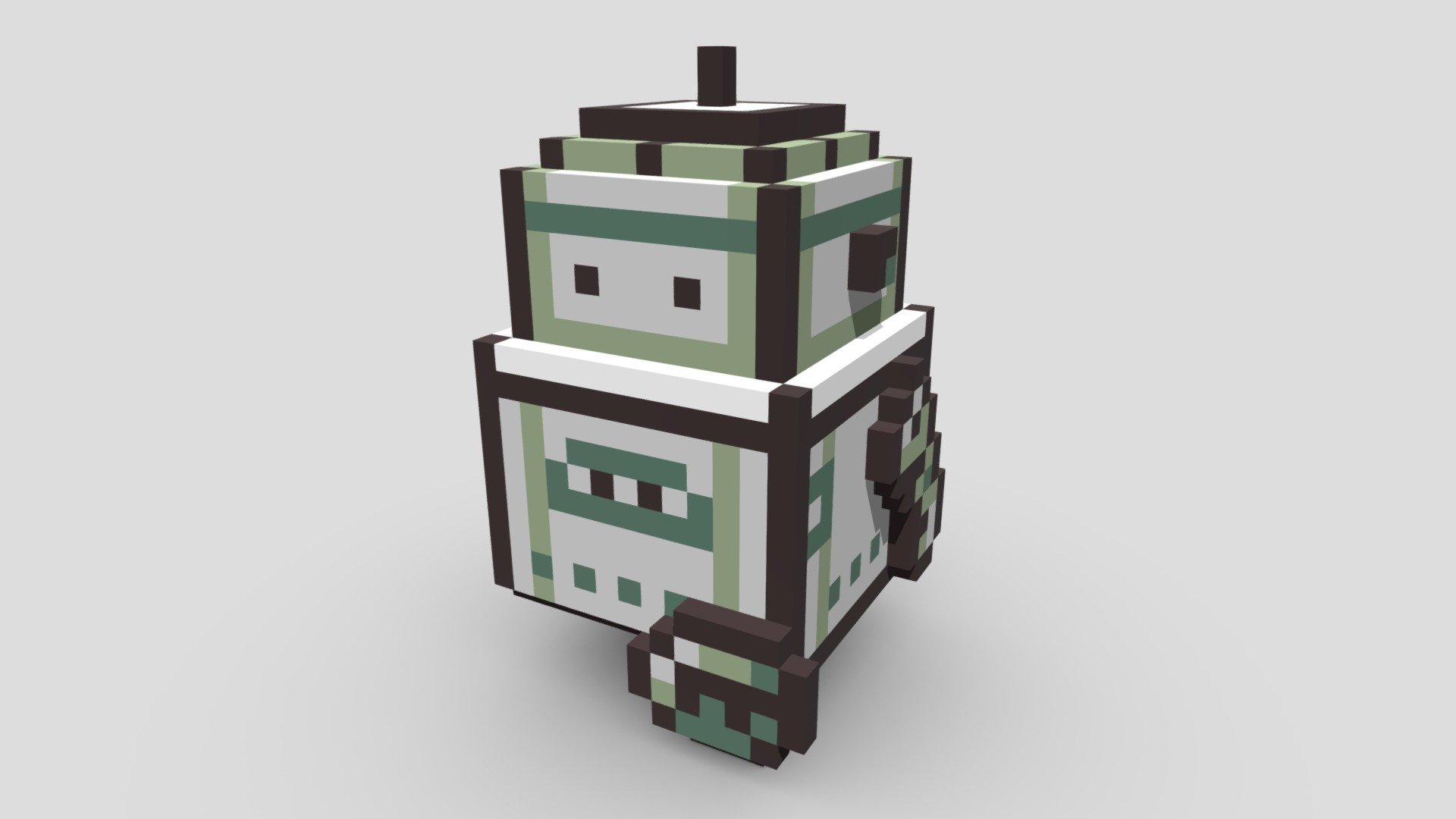 EarthBound Robot - 3D model by CyberSkull [f3546c1] - Sketchfab