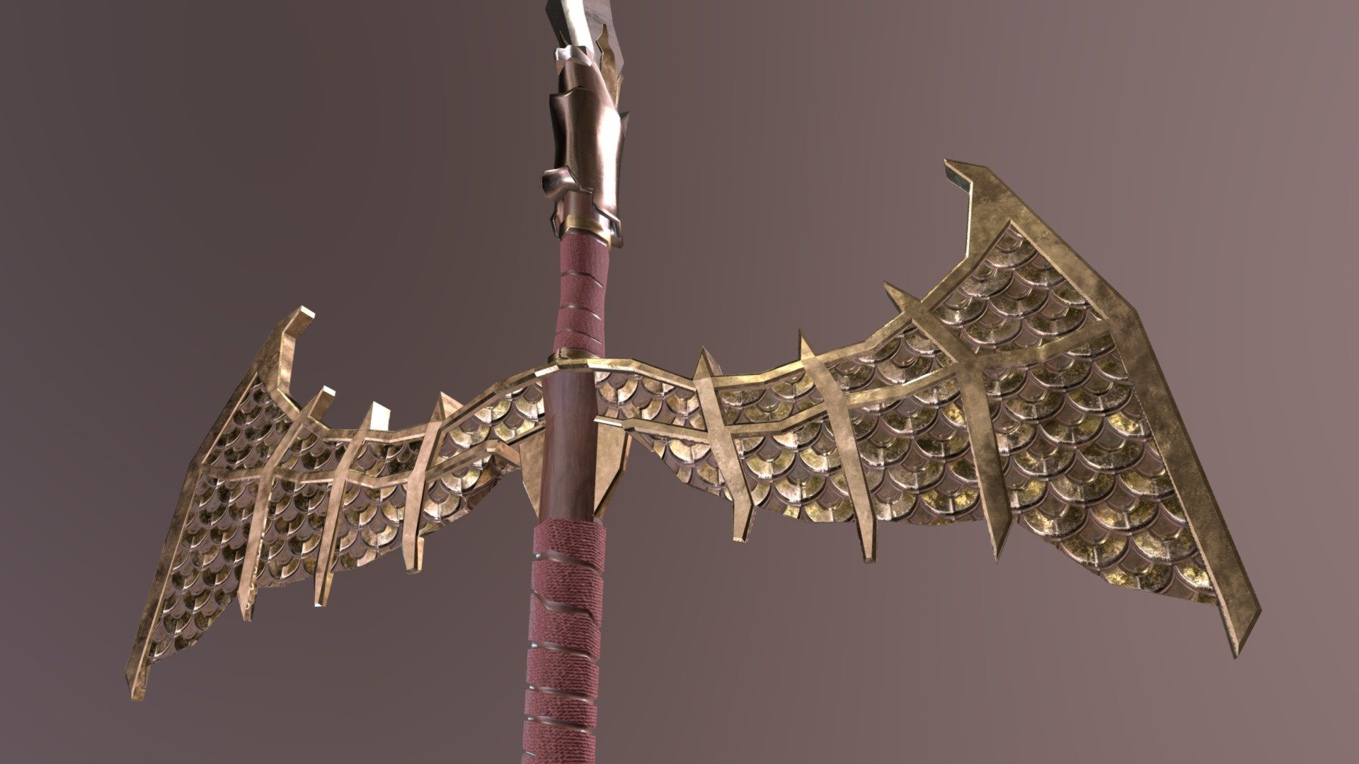 Dragon Flamberge - 3D model by pallo (@SirCat) [f354ba3] - Sketchfab