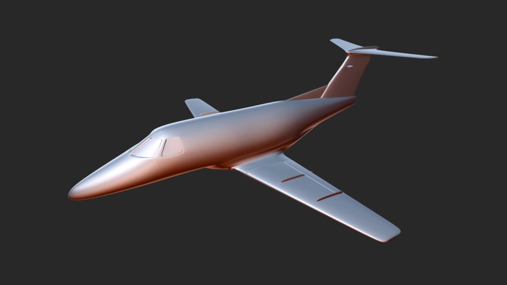 Phenom 100 aircraft - 3D model by MakersLab [f357693] - Sketchfab