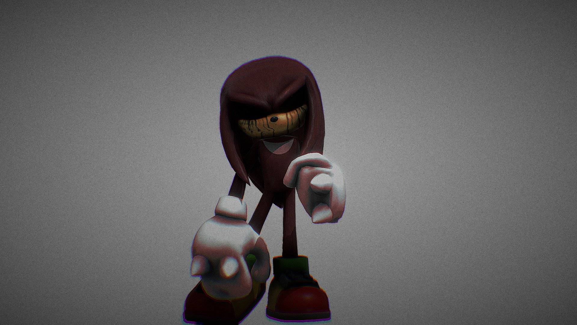 Knuckles.EXE - 3D model by kfirbrand8 [f357977] - Sketchfab