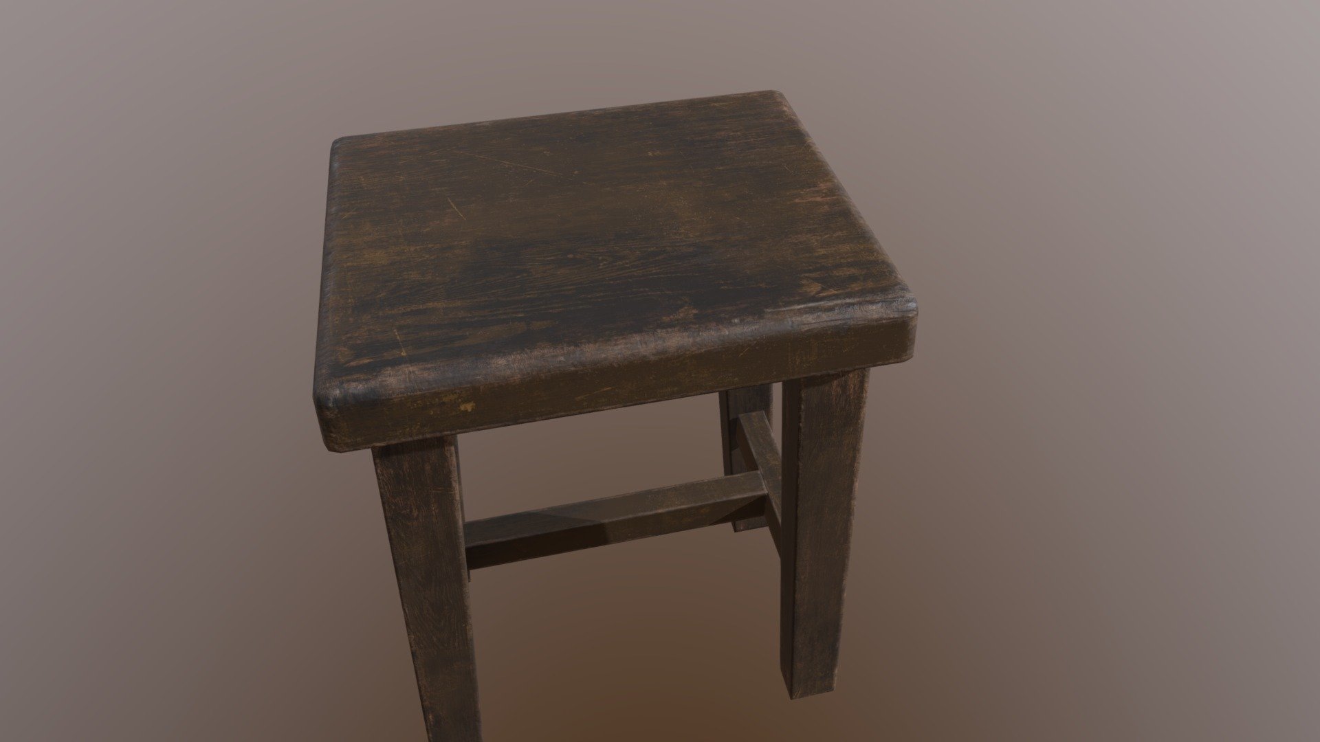 Wood Stool - Download Free 3D model by Hypepol [f3581c0] - Sketchfab