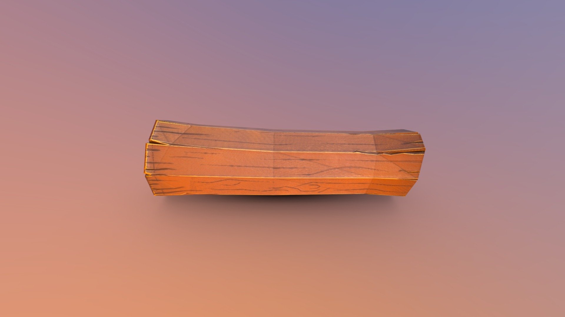 Stylized Log - 3D model by trevorjlee [f3582fd] - Sketchfab