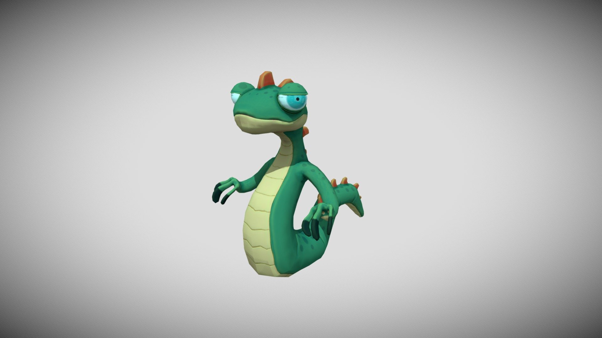 Stylized Lizard 01 - Buy Royalty Free 3D model by TelergyStudio ...