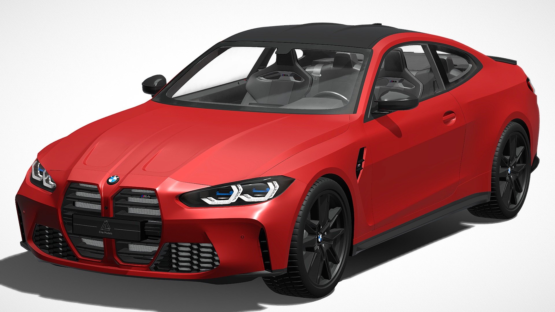 BMW M4 Competition 2021 - Buy Royalty Free 3D model by NLM (@NLM-Group ...