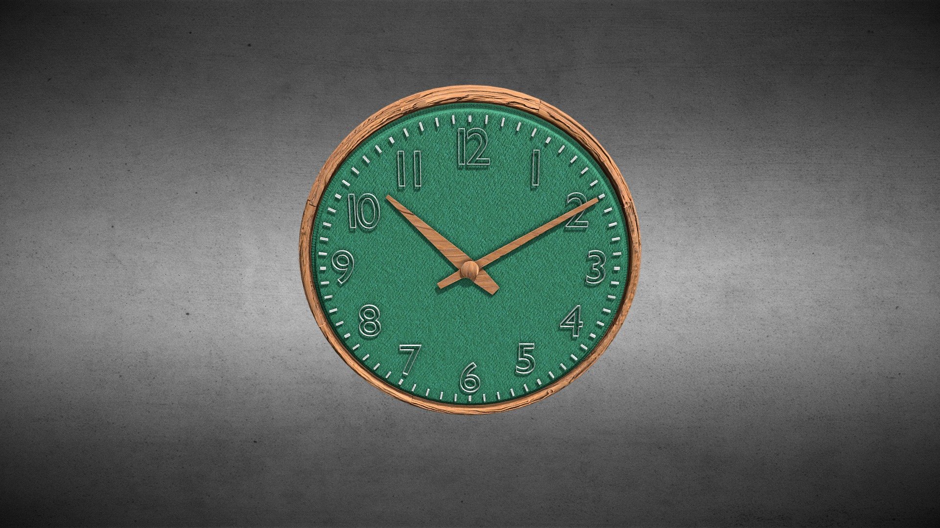 Wooden Wall Clock - Download Free 3D model by bluesassassins [f35bfee ...